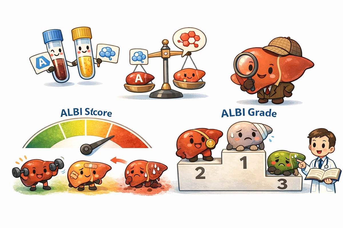 ALBIスコア／ALBI Gradeの見方と必要性 ─数字に振り回されないための、肝臓の読み解き方 ｜liver_blow079