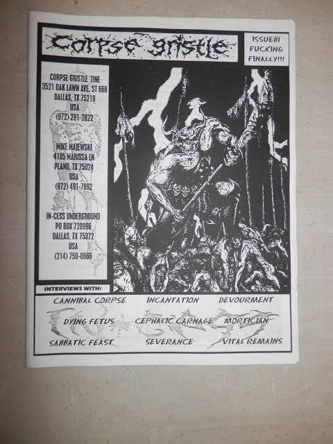 DEVOURMENTの変遷とTEXAS DEATHMETALの歴史｜MIASMA ZINE