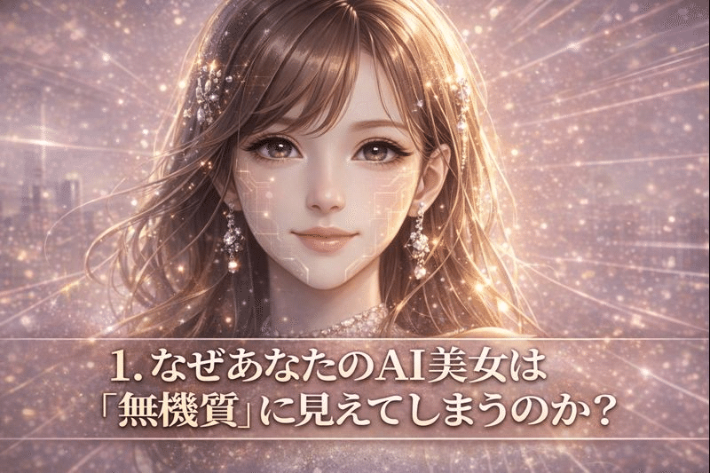 【保存版】「無機質なAI美女」が「愛されるヒロイン」に変わる！感情プロンプト辞書30選｜kanako | フルタイムワーママ ︎ ︎フリーランス