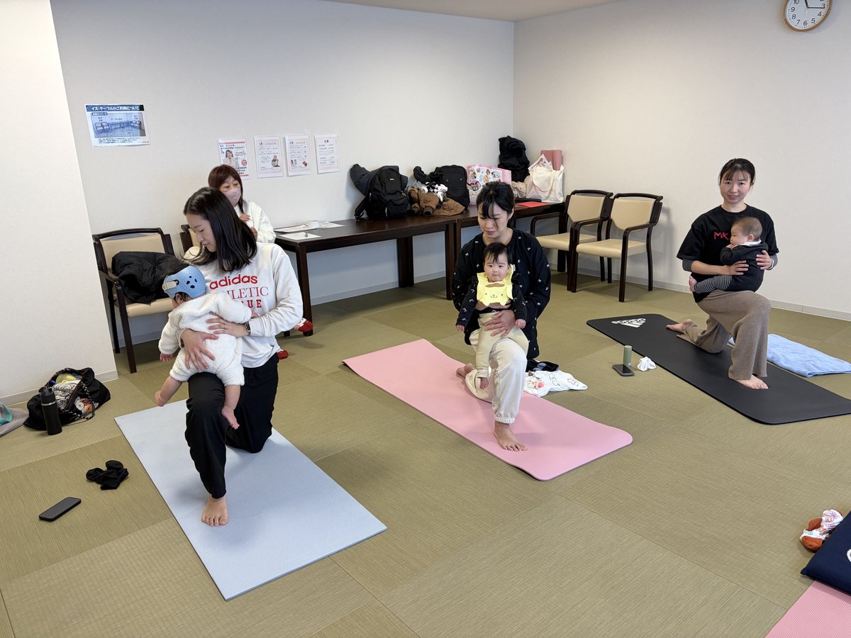 赤ちゃんが泣いていい場所-産後初の子連れベビトレヨガレッスン！｜希望(Nozomi)/心と体を整える親子ヨガ講師/荒川区/自己肯定感アドバイザー