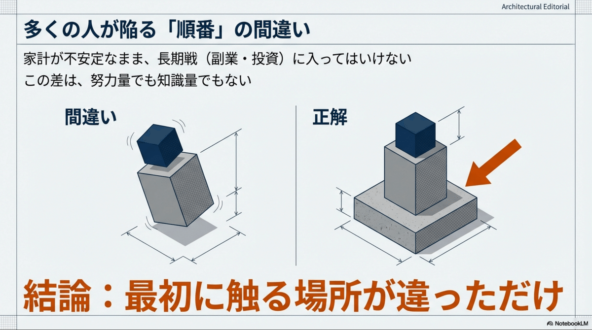 副業も投資もしているのに、なぜか一生ラクにならない理由｜ババババ・バフェット | お金の専門家