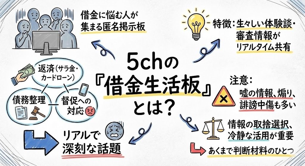 【2026年最新】5ch「借金生活板」で神と言われる街金と債務整理とリアルな評判｜マイセレクト I 審査の甘い消費者金融