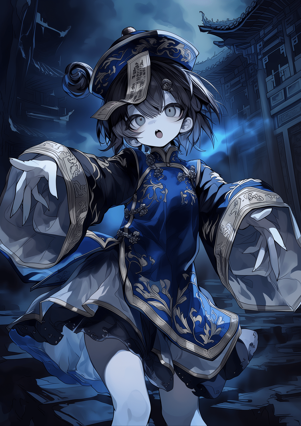 【コピペOK】Nijijourney(niji7)で「キョンシー」を描くプロンプト｜Arun