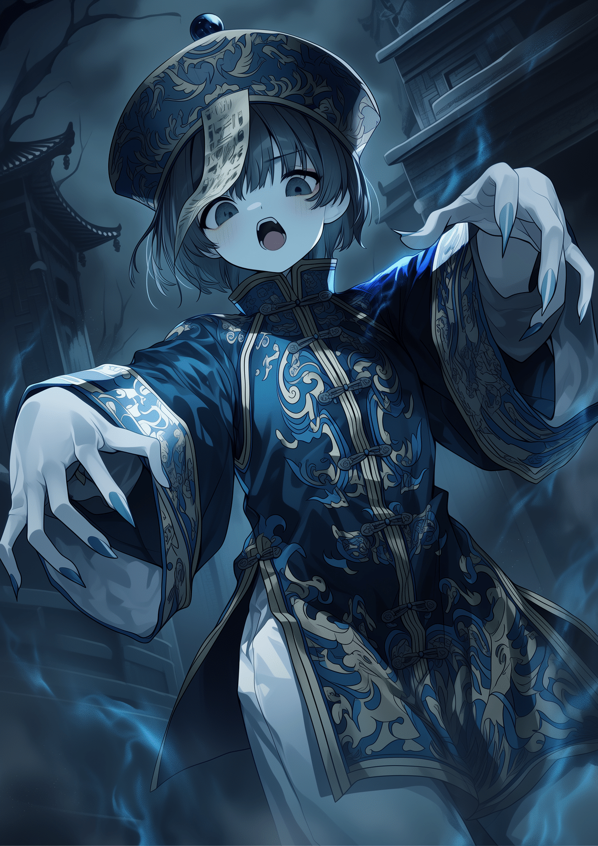 【コピペOK】Nijijourney(niji7)で「キョンシー」を描くプロンプト｜Arun