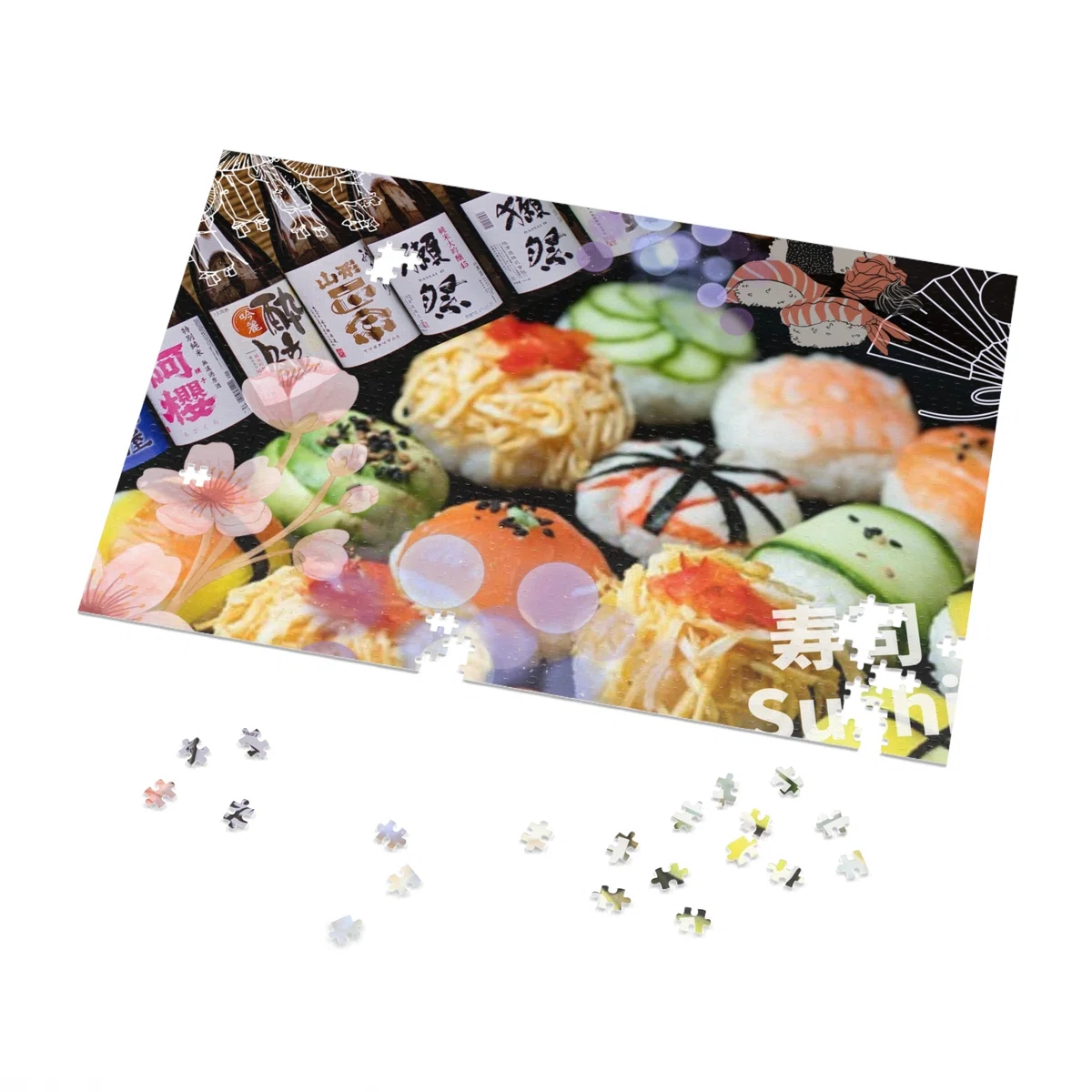 "Sushi and Sake" Jigsaw Puzzle Would Be a Global Hit ?｜Jigsaw Puzzle Japan