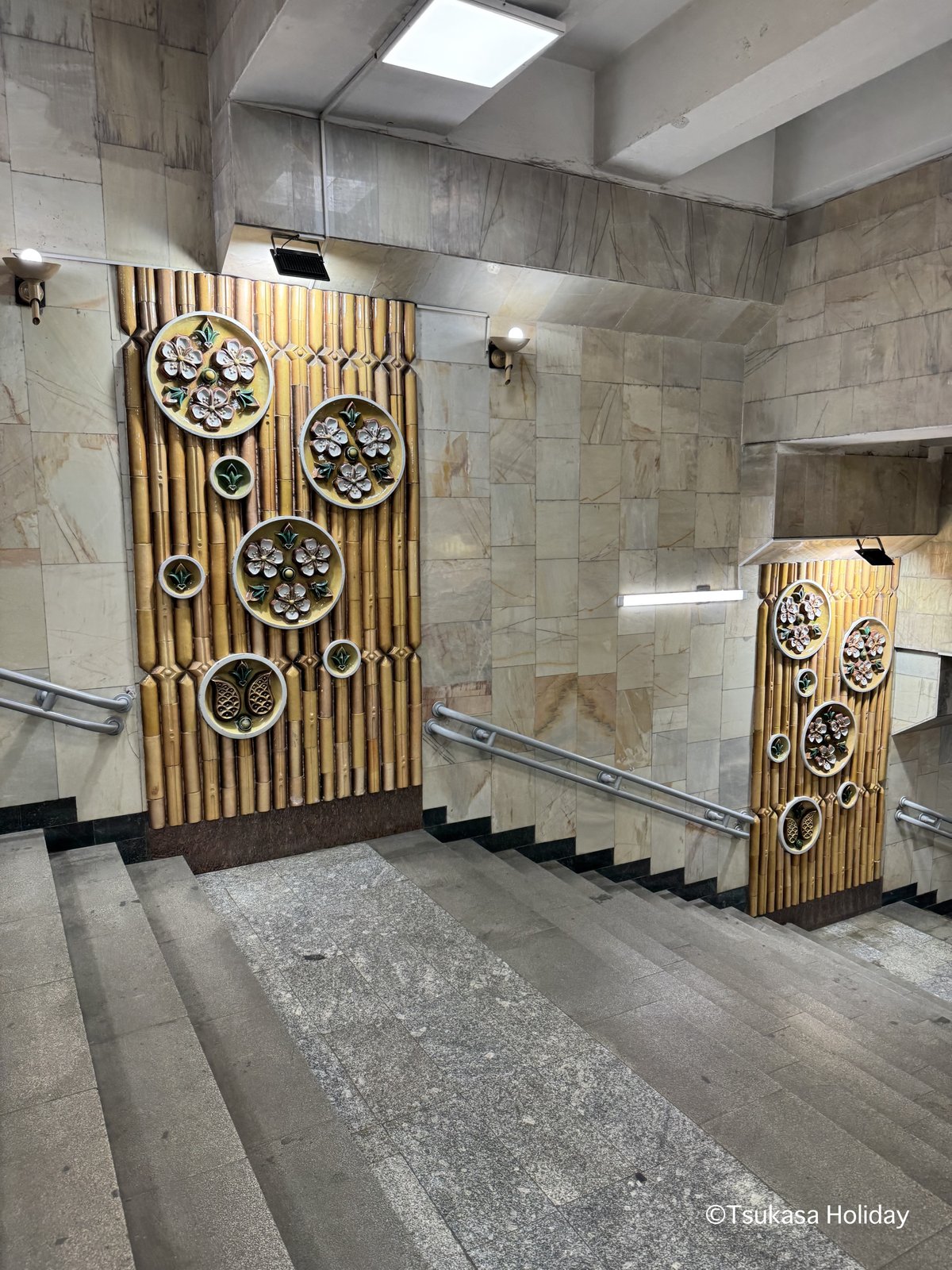 🇺🇿タシュケント 〜 地下鉄(メトロ)で観光｜Tsukasa Holiday