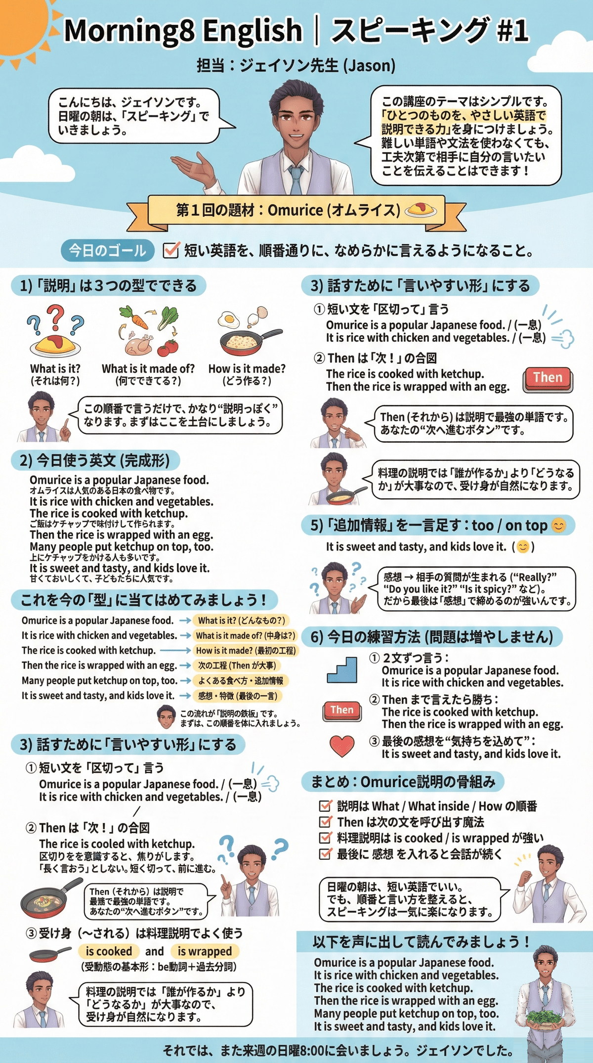 【Morning8 English｜スピーキング #1】｜英文法 実戦運用ラボ