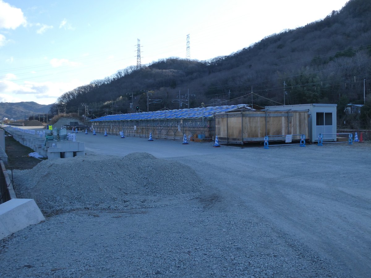 【相生有年道路】2026/1時点の工事状況（主に河川付け替え部）｜全国交通ニュースブログ on note