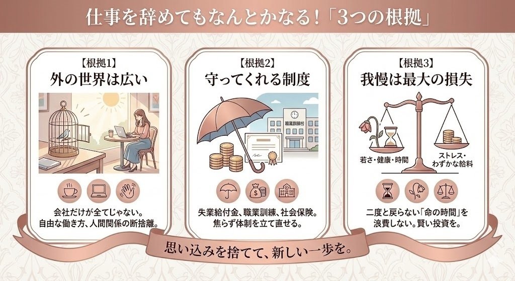 【40代女性】仕事を辞めたい疲れたあなたへ。仕事を辞めてもなんとかなる具体的なロードマップ｜セカンドライフアドバイザーRisa