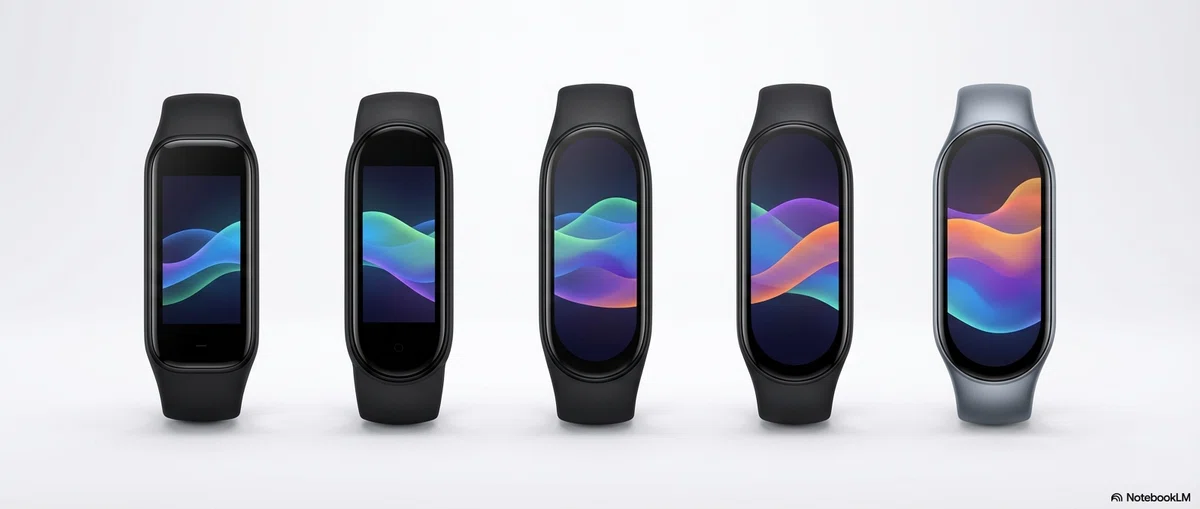 Xiaomi Smart Band 5, 6, 7, 8, 9 Comparison! Differences Between ...