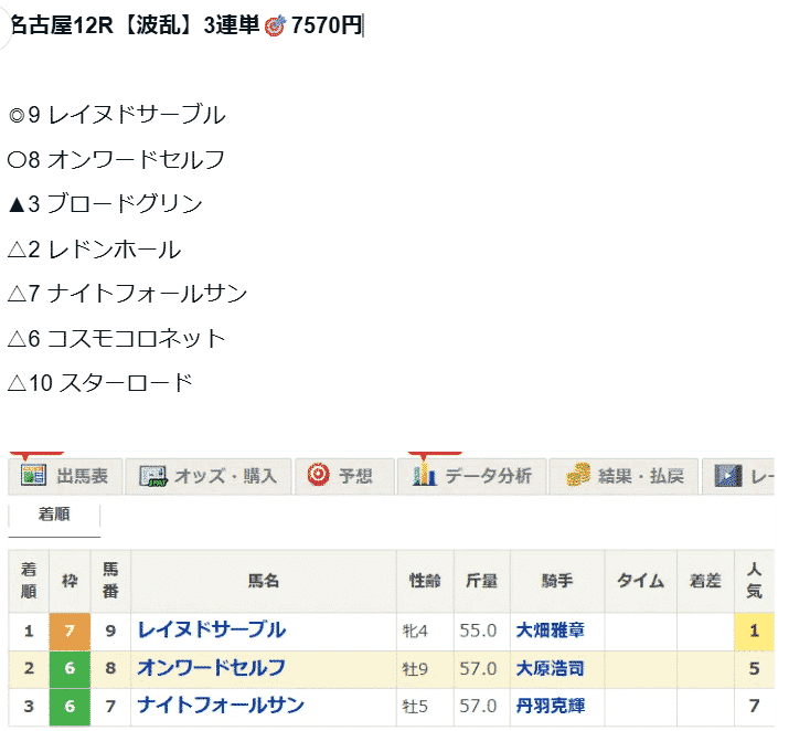 1/14日版 【厳選1日15レース以上予想】地方副業競馬・大井・名古屋・園田・副業オタクにゃふ～ 競馬の稼ぎ方の記事もあります。｜副業オタク ...