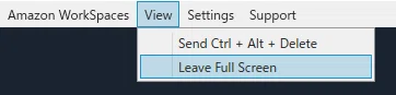 Amazon WorkSpaces Windows Clientのフルスクリーン切り替え方法まとめ｜nekoTheShadow