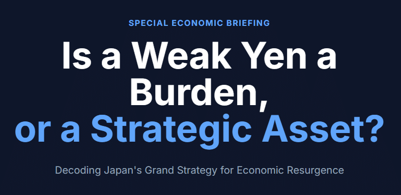 260114-Is a Weak Yen a Burden, or a Strategic Asset?｜jee54321