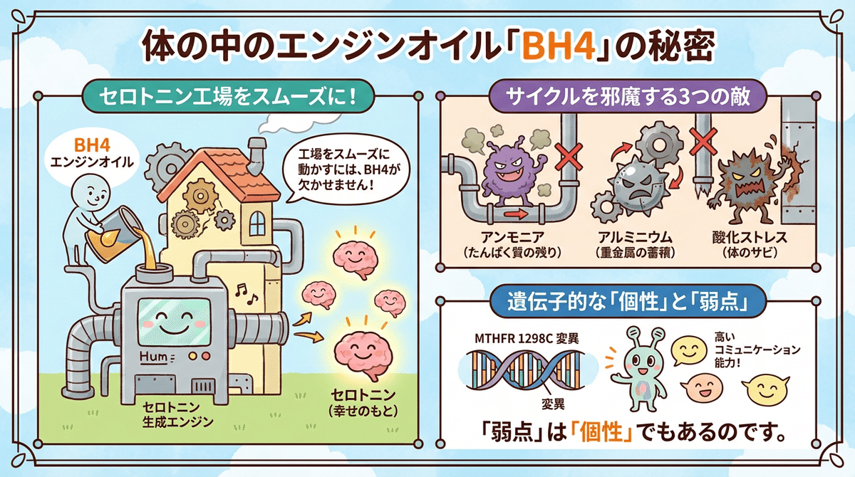 「幸せ」も「睡眠」も設計図次第？ー遺伝子から読み解く、あなただけの「セロトニン調律術」｜田中涼斗｜サイバーセキュリティアドバイザー｜ヘルスコーチ