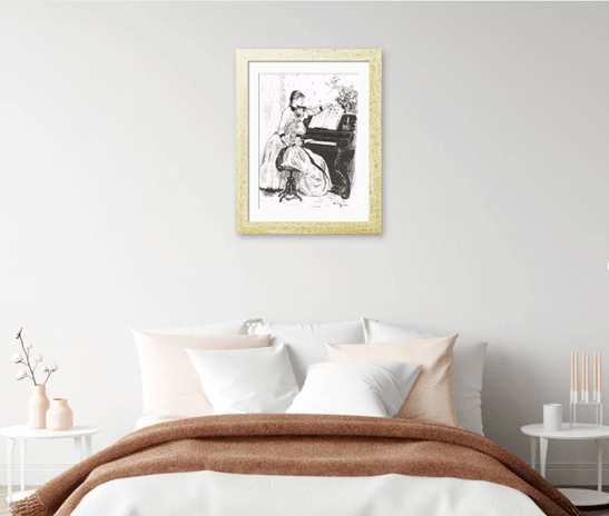 名画の休息〜視力検査(Vitson Test)｜SODfactory