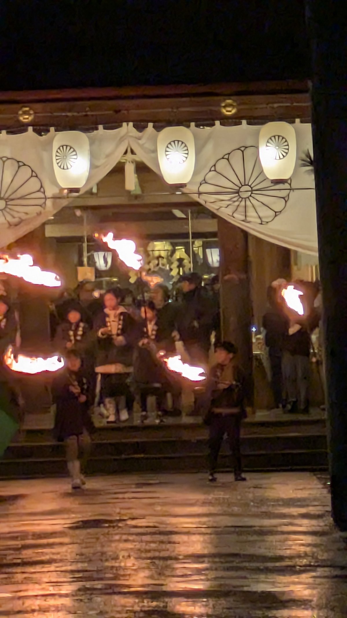 左義長の神火｜yukarin