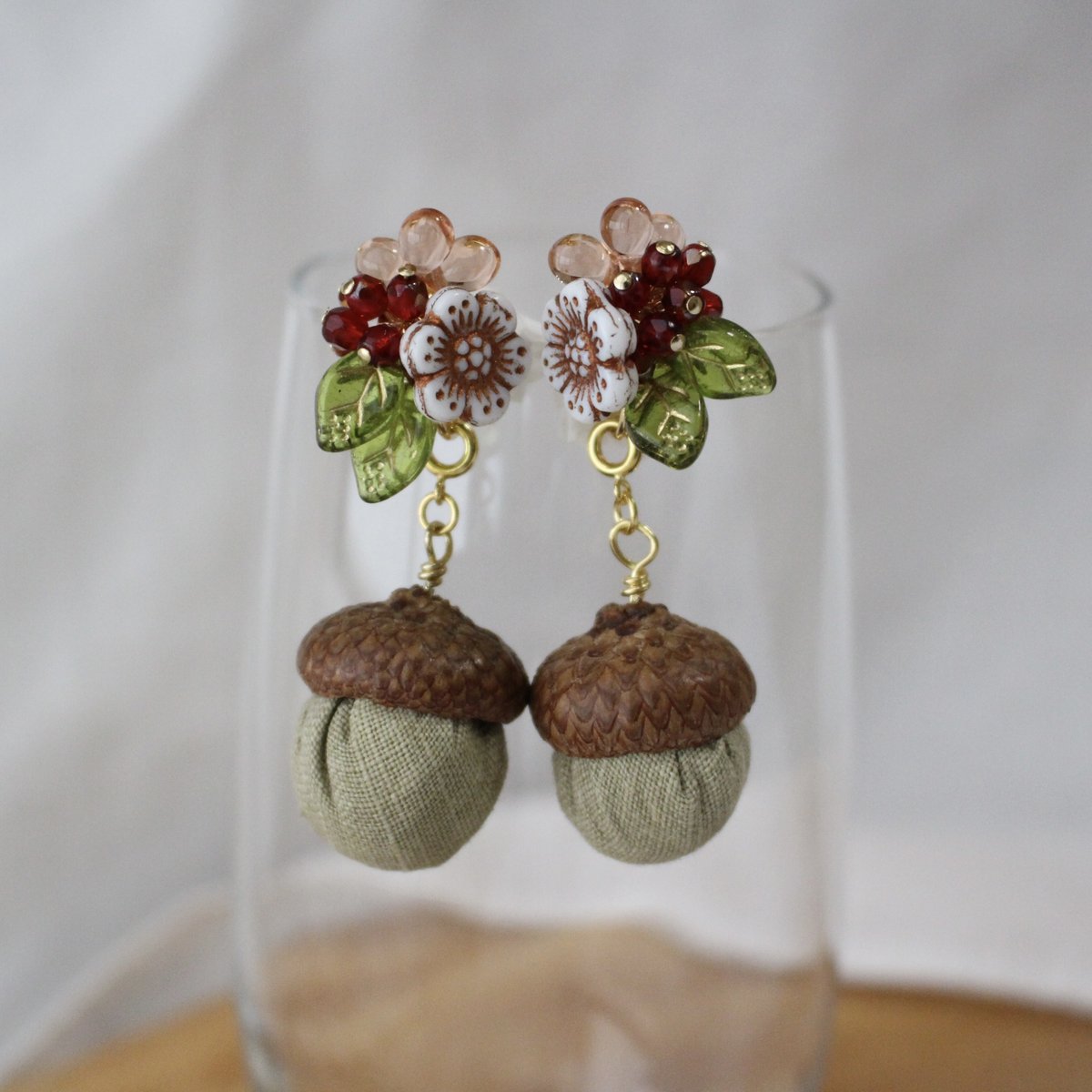 【作品紹介】Kinomi〜あかね〜｜草木染め雑貨・アクセサリー BeingGrove