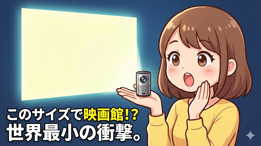 【3万円台の衝撃】6畳の寝室が映画館に変わる。世界最小「Anker Nebula Capsule Air」が、私のズボラ生活を救うこれだけの ...