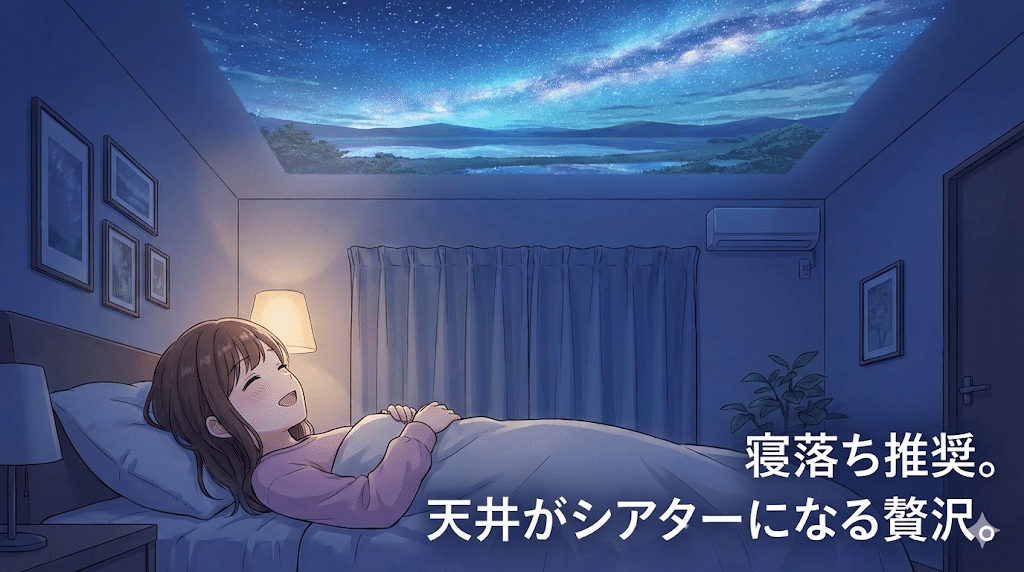 【3万円台の衝撃】6畳の寝室が映画館に変わる。世界最小「Anker Nebula Capsule Air」が、私のズボラ生活を救うこれだけの ...