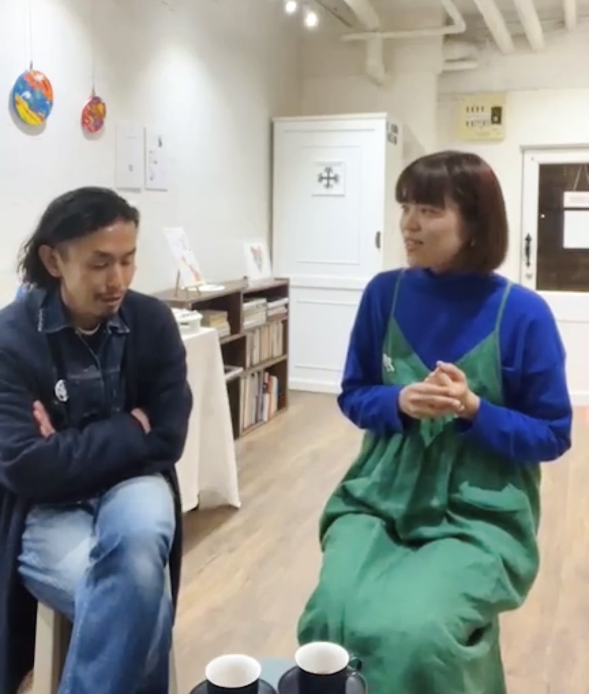 【Gallery Shop atelier nolla】アーティスト座談会・ライブ配信📹｜atelier nolla / 篠田はるか