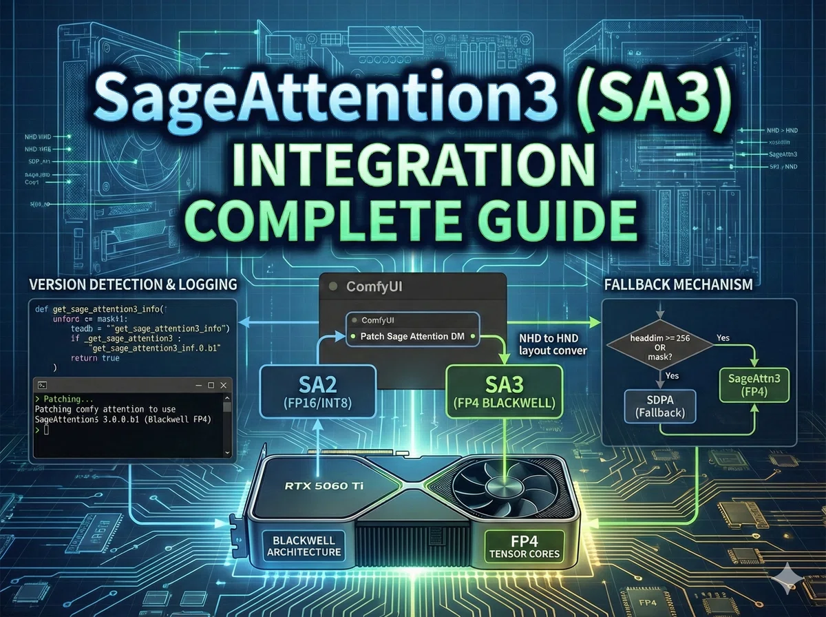 Updated ComfyUI-VRAM-Manager v2.3.6 - Enhanced SageAttention3 (SA3 ...