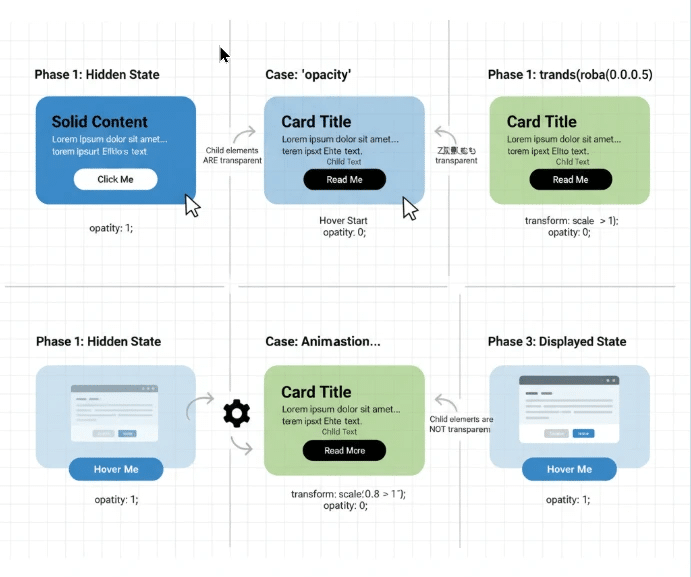 【HTML&CSS入門】`opacity`と`rgba`徹底解説！子要素の透過はどっち？アニメーション活用テクニック｜エイじー