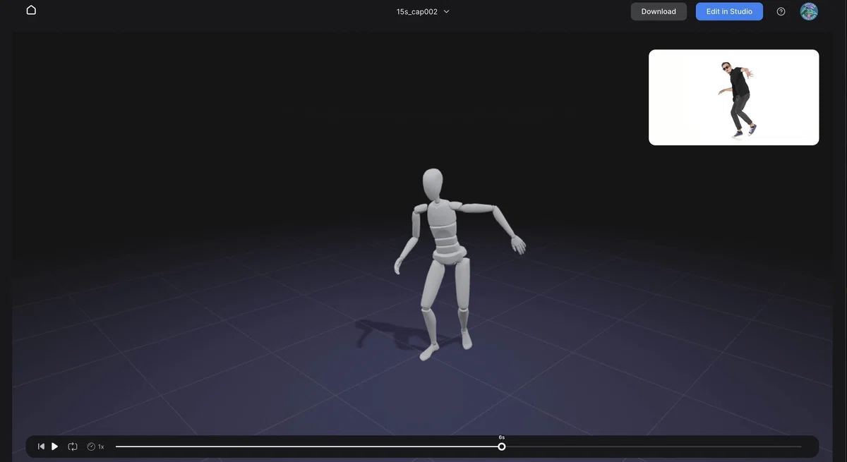 RoKoKo VisionでAIモーションキャプチャーを試してみた｜shun_ie