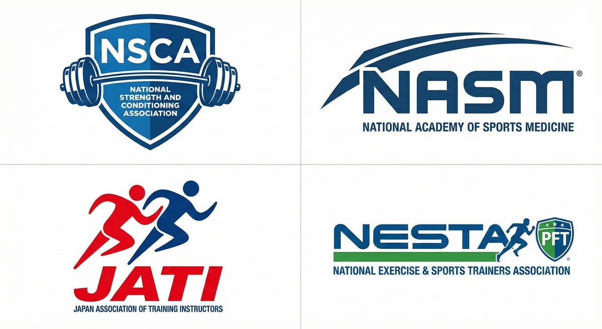 【NSCA・NASM・JATI・NESTA】パーソナルトレーナー資格はどれが正解？現役トレーナーの結論｜渡邊拓也