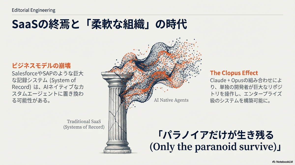 【2026年の衝撃】AIが数学を解き、SaaSを終わらせる：テック界の「超・指数関数的」大転換｜Saito｜AISPA Lab代表