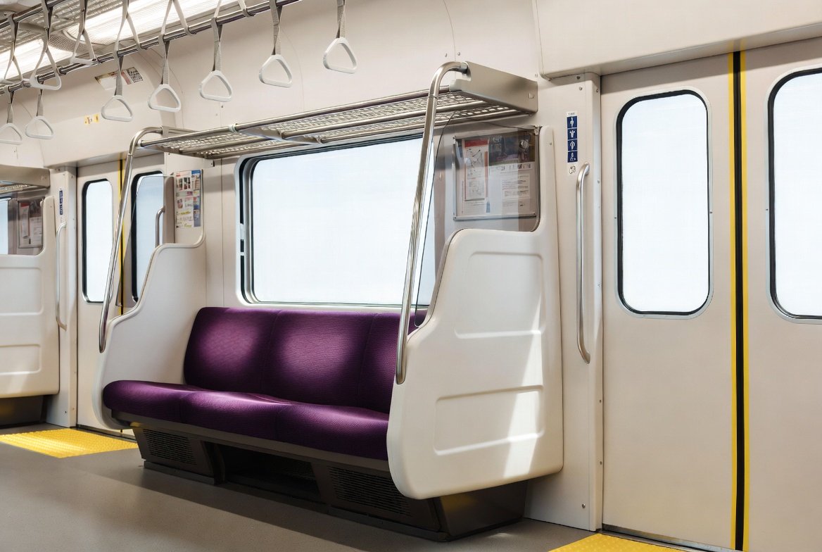 コピペでOK！日本の通勤電車の車内を描くプロンプト。｜sky