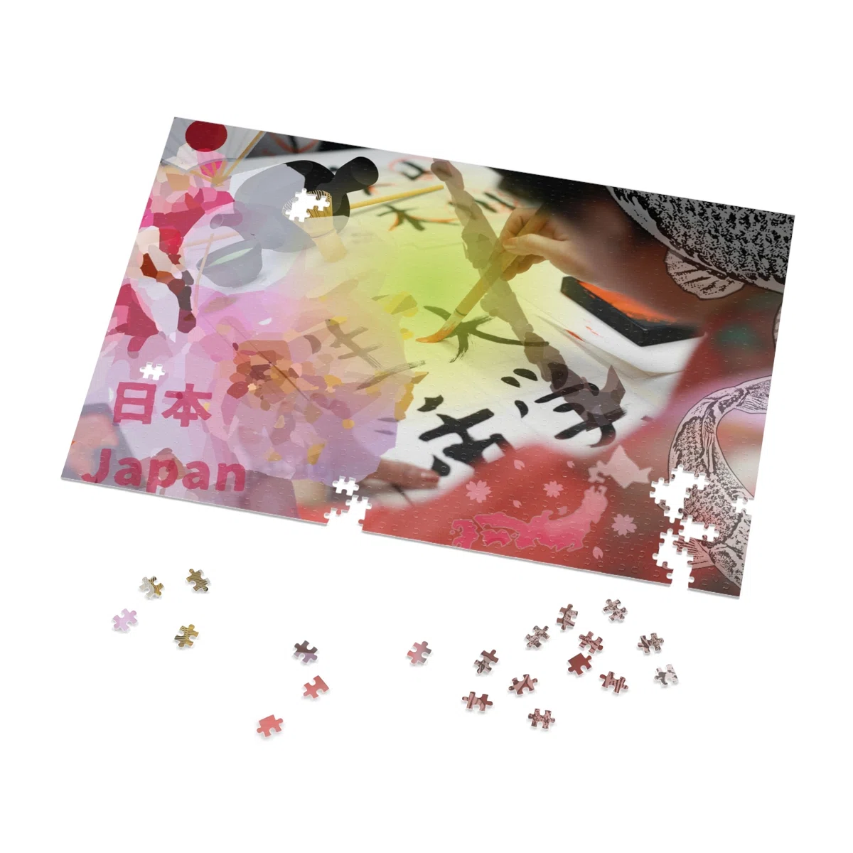 Japanese Calligraphy (Shuji or Shodo) and Jigsaw Puzzles have some ...