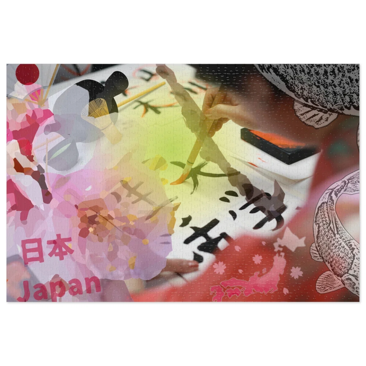 Japanese Calligraphy (Shuji or Shodo) and Jigsaw Puzzles have some ...