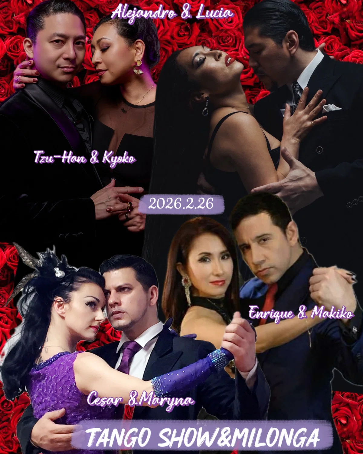 The TANGO CORPORATION 主催 【TANGO SHOW & MILONGA】｜PDtangotherapynetwork ...