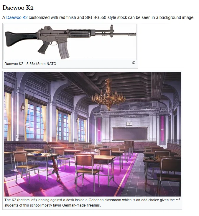 ブルアカ武器の元ネタ全部見れるサイト『IMFDB』→アニゲー映画に登場する銃火器のまとめWikiを紹介！｜にょむっち＝究極の混沌猫