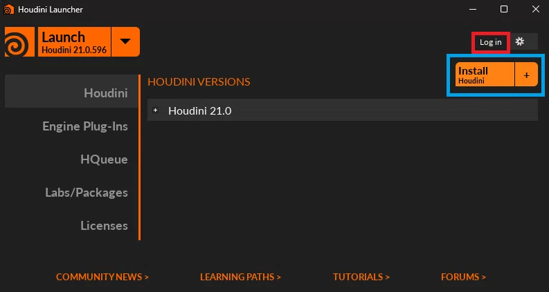 HoudiniのApprenticeライセンスでの起動方法について｜xsobats