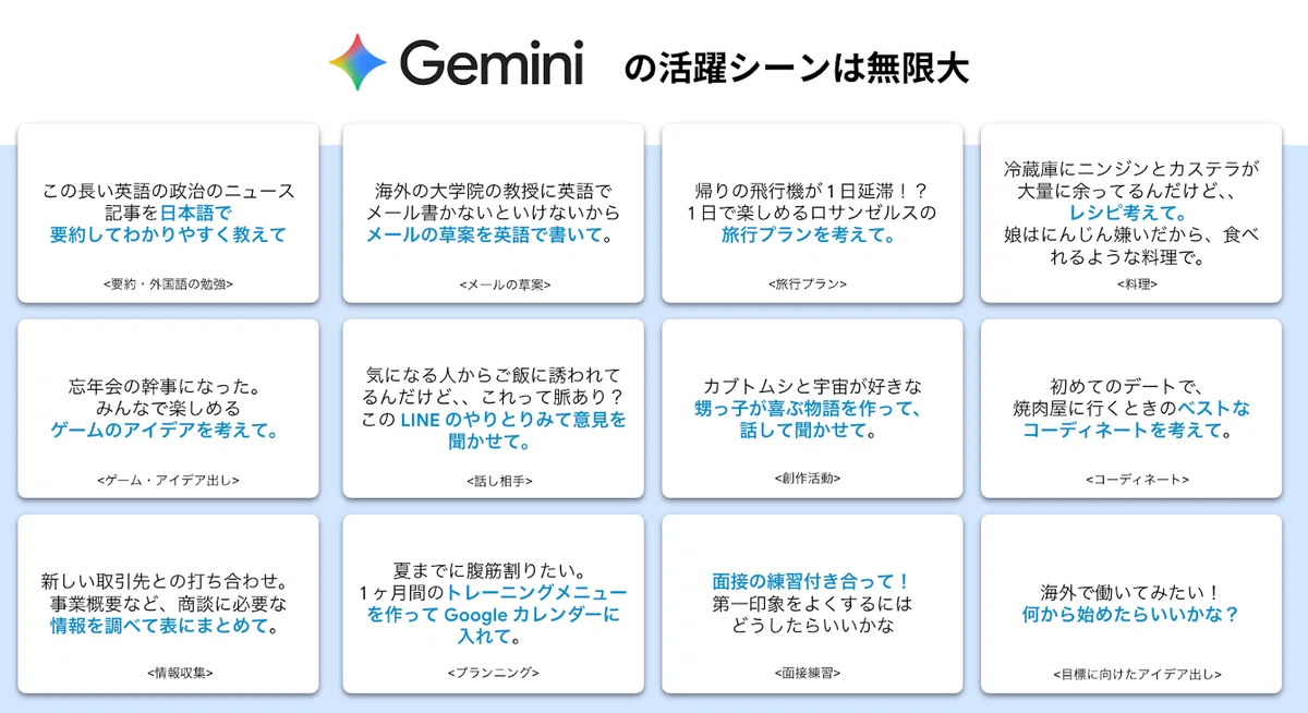 A Complete Guide to Gemini! Everything from How to Use It to Models and ...