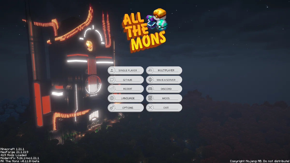 【ATMons日記】#1 ポケモンMODにポケモンが出てくると思っていなかった人間のAll The Mons攻略日記｜maisui