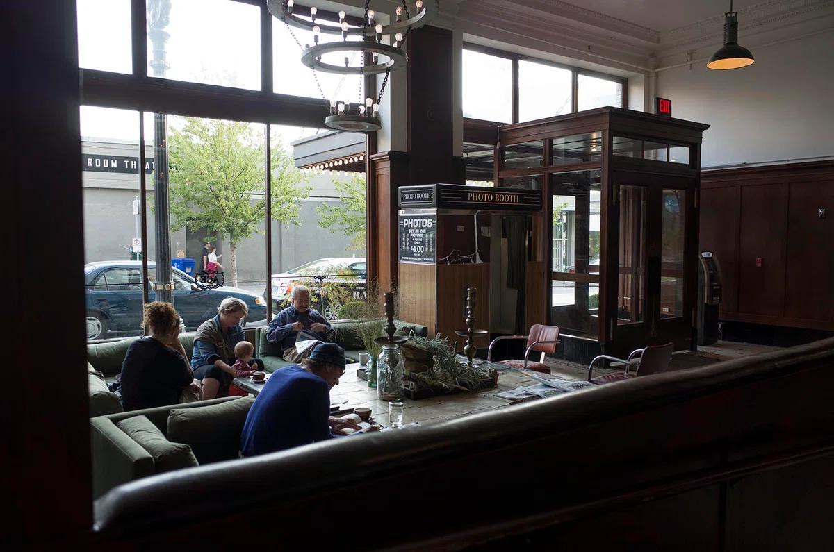 アメリカNY＆Portlandの旅2014｜9-10日目 ACEHOTELPortlandのロビーでスタンプタウンのラテ【完】｜omame ...