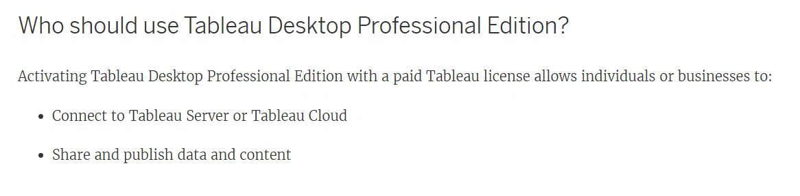 Tableau Free Edition・Public・Pro版を比較、2026年4月10日更新｜takeo_terazawa