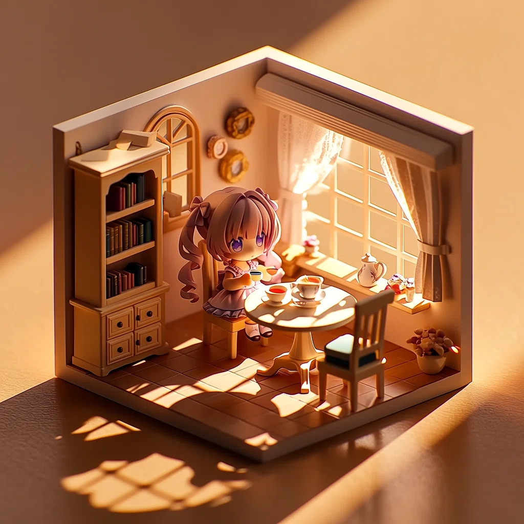 小さな世界に物語を閉じ込める｜ビネットイラストの作り方｜たかふみ