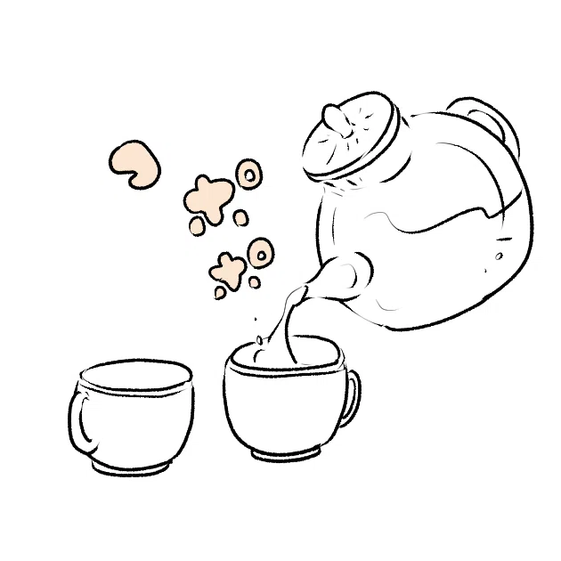 [Comic Essay] #7 Tea is Ready / A Precious Gift: Daily Life Manga of a ...