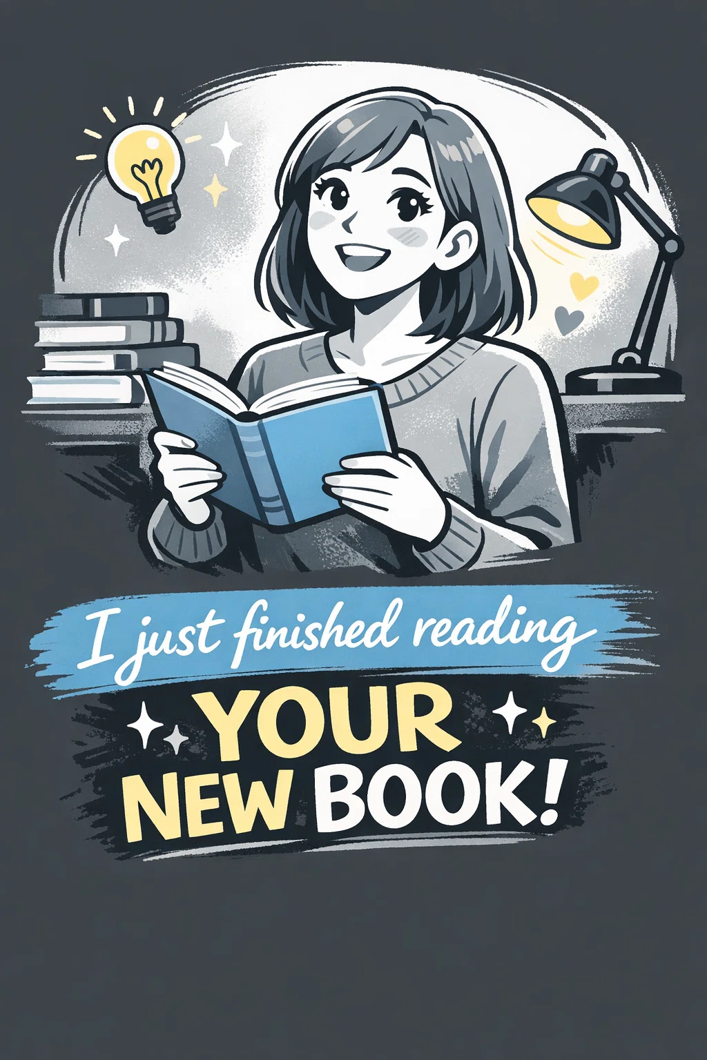 ラ英174- I just finished reading your new book.｜jee54321