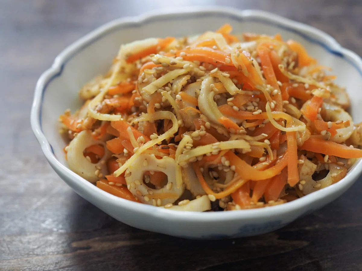 Carrot Kinpira with Plenty of Ginger: The Ginger Makes It Delicious!｜奥薗壽子