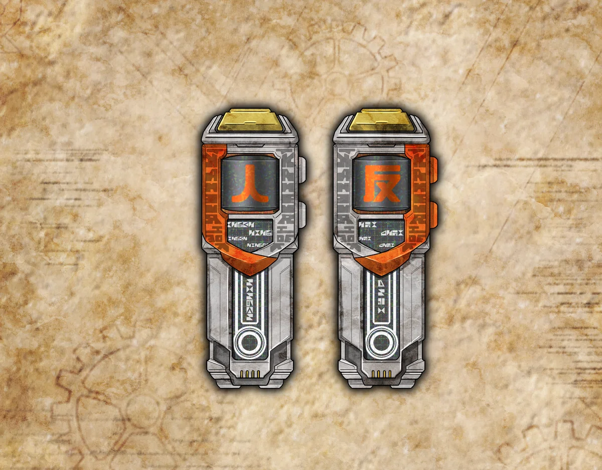 Kamen Rider Glyph File.1 'The Cursed Time'｜からふるライダー構想部