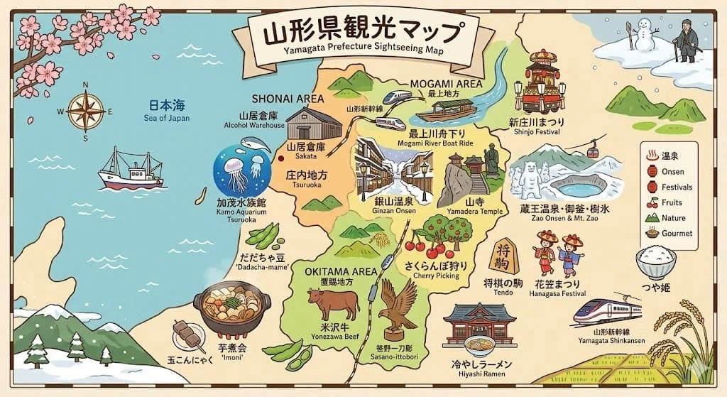 通訳案内士試験対策・地理編：東北の魅力を極める｜ichiwawa