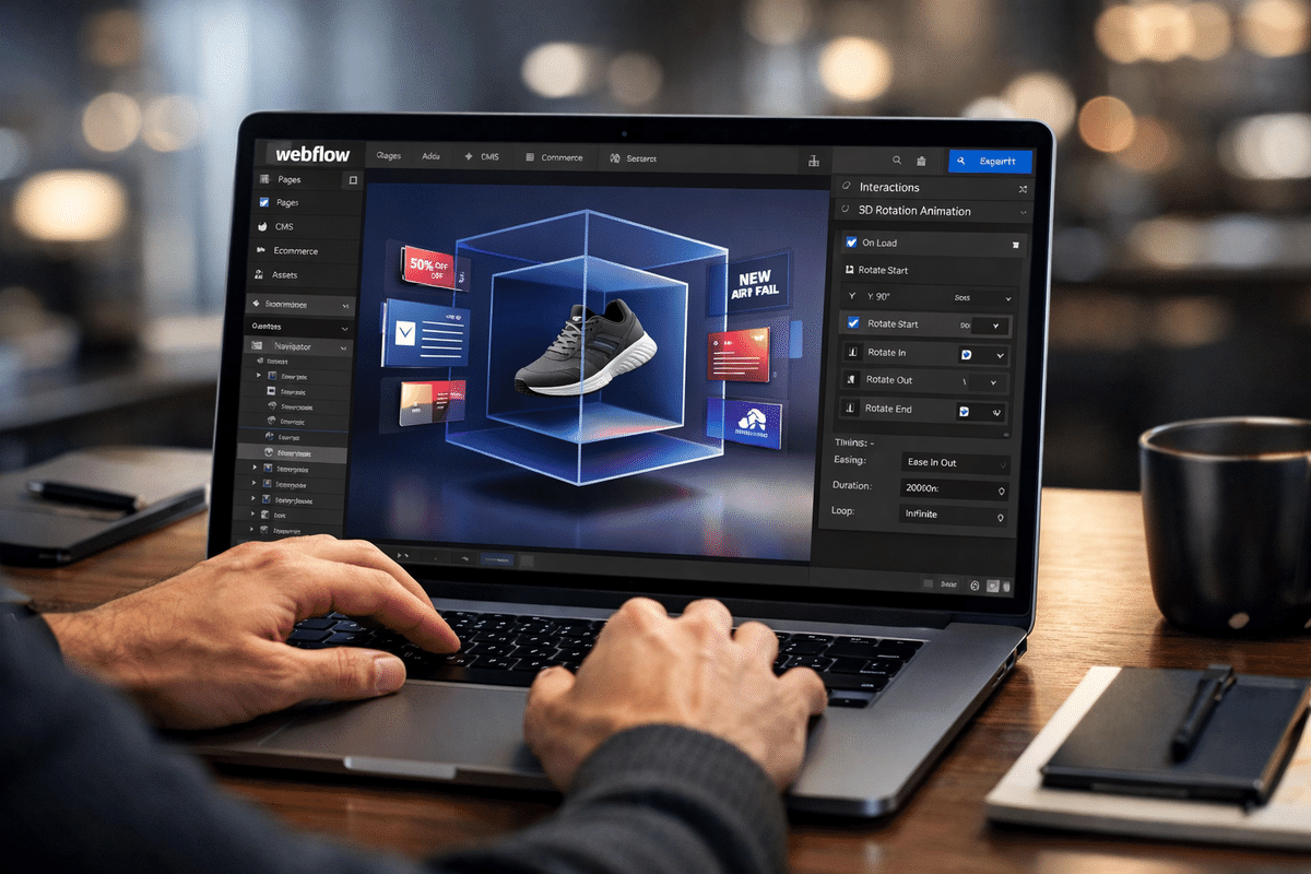 【WordPressの時代が終わる？】Webflowで変わるWebデザインの常識——ノーコードなのに本格的すぎるツールの全貌を初心者向けに完全 ...