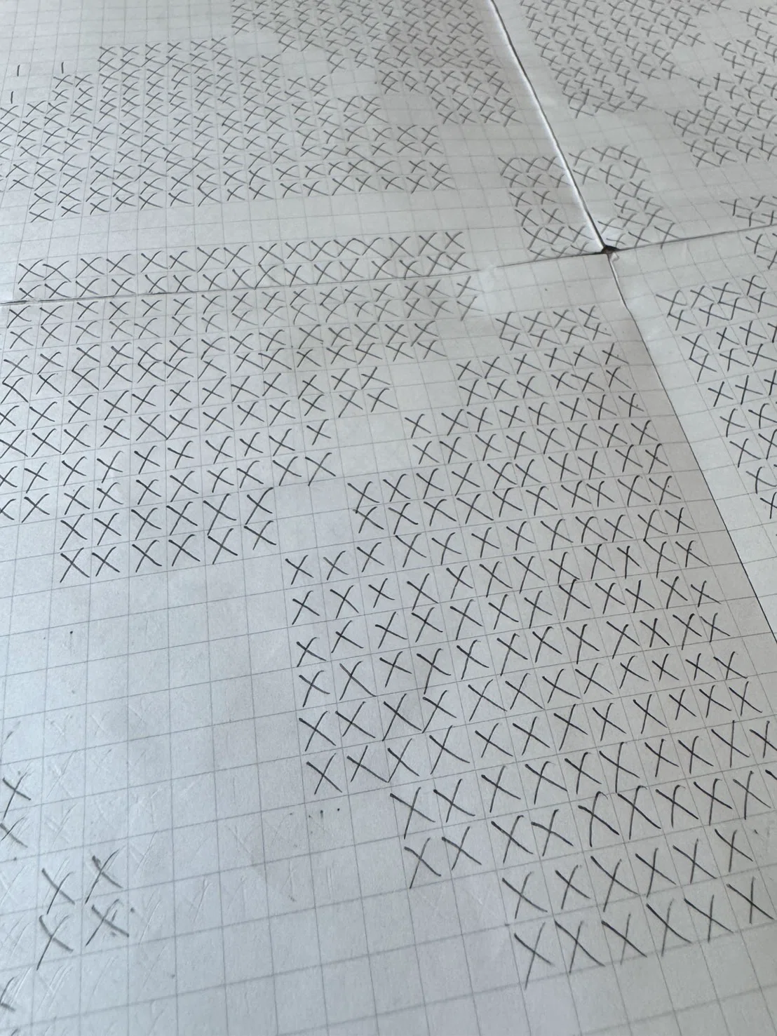 { Crochet } Filet Crochet Flower Motif Pattern｜ woolly forest ｜ りりんご