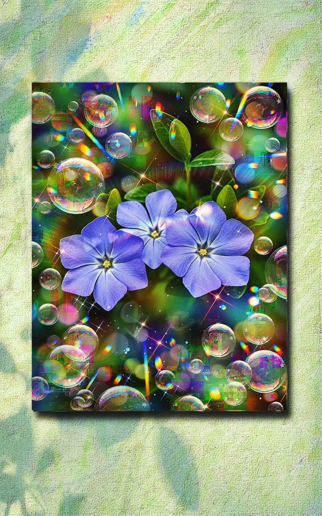 a-2379 光風霽月の庭 Eternal Spring キャンバスアート - F6｜T_GAI(戒)