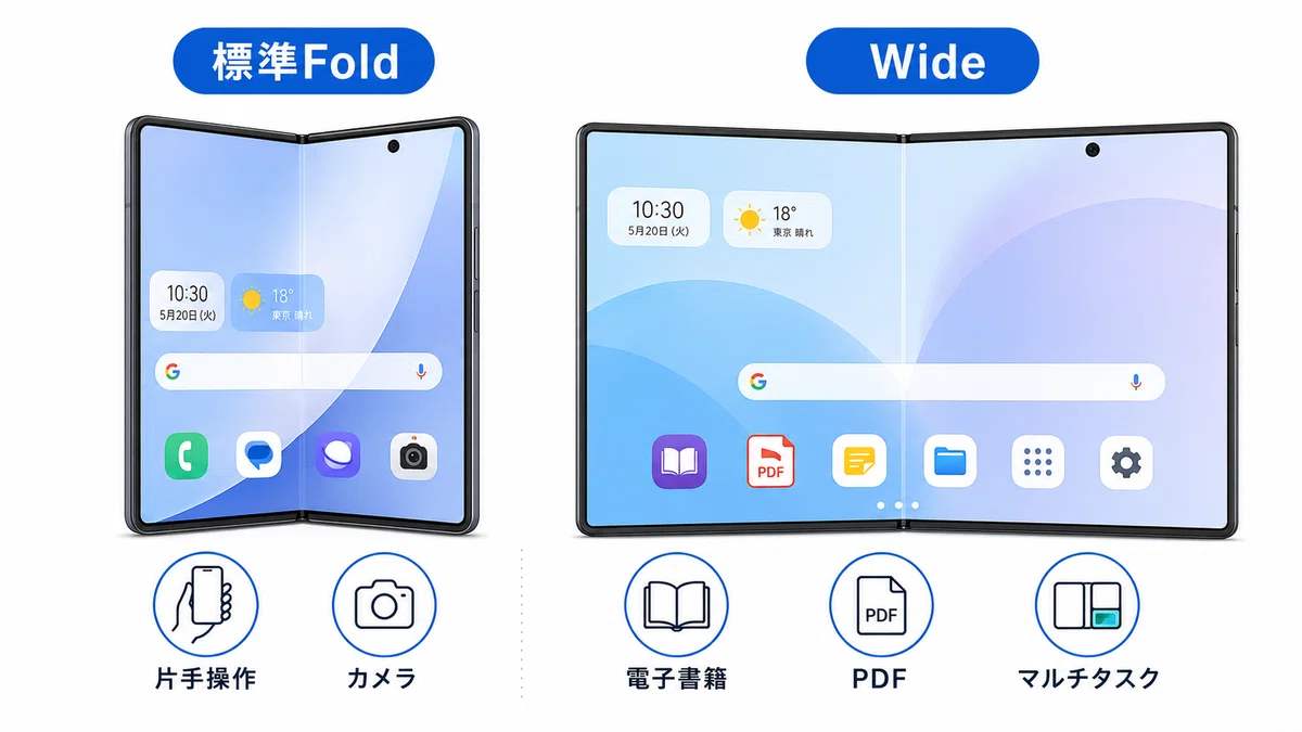Galaxy Z Foldの次世代機はどう変わる？Fold8と“Wide”モデルの噂を分かりやすく整理｜theGadget