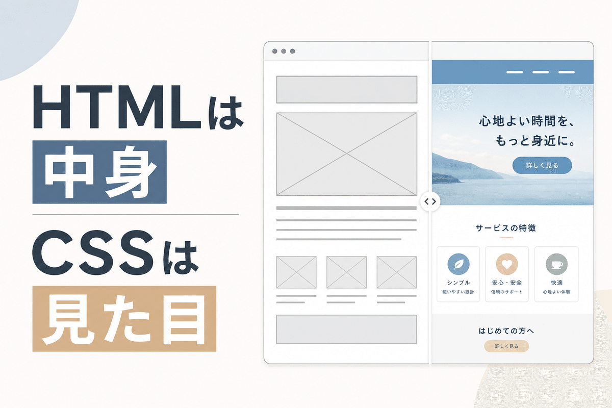 HTML/CSSって何？Web制作の初学者向けにやさしく整理する｜ふみや｜プログラミング×案件獲得